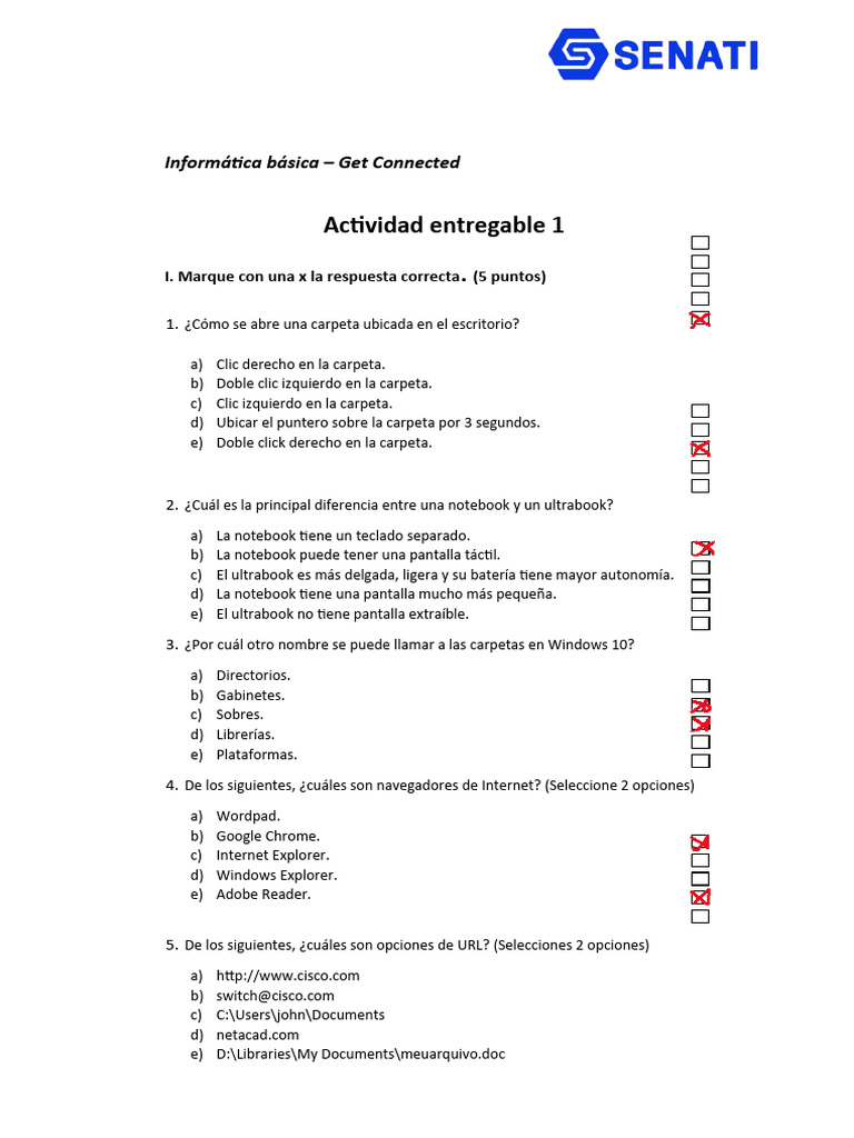 Tarea de Informatica Entregable | PDF | Hardware de la computadora | Sistema operativo