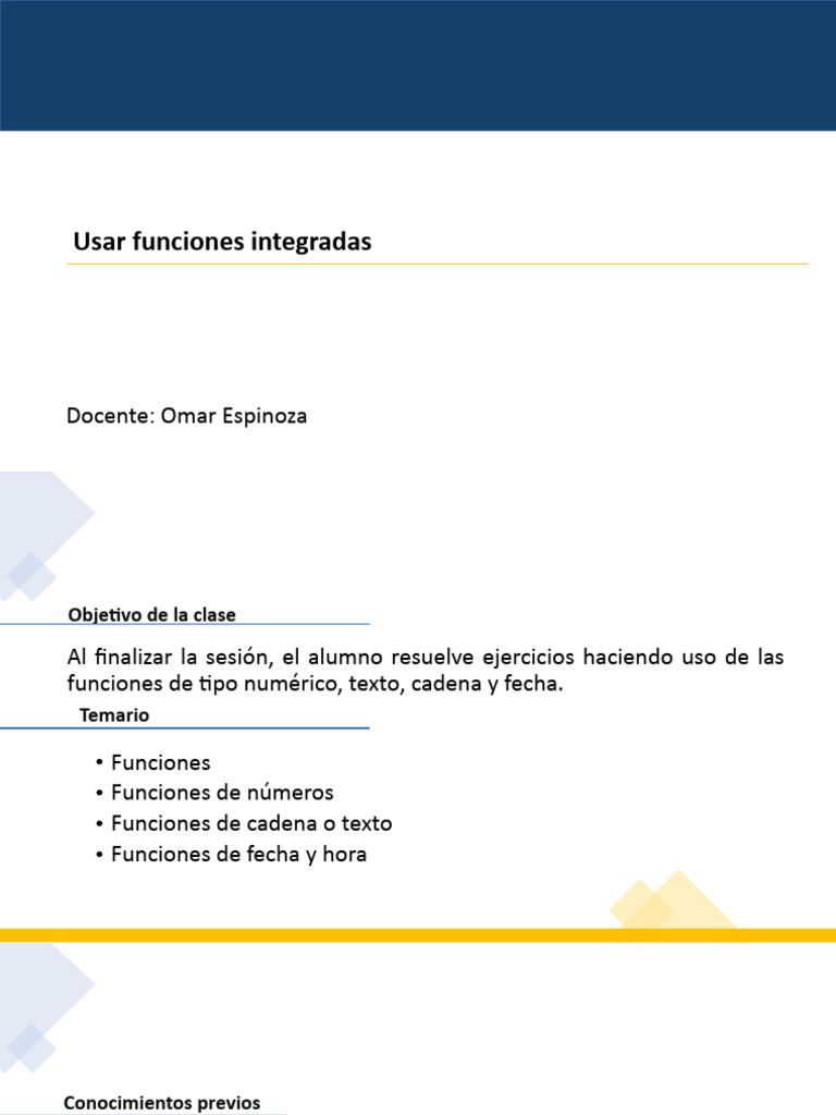 05 Funciones Básicas Integradas | PDF | C Sharp (lenguaje de programación) | Lógica matemática
