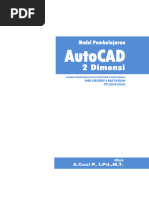 Dasar-Dasar Pembelajaran AutoCAD 2021 | PDF
