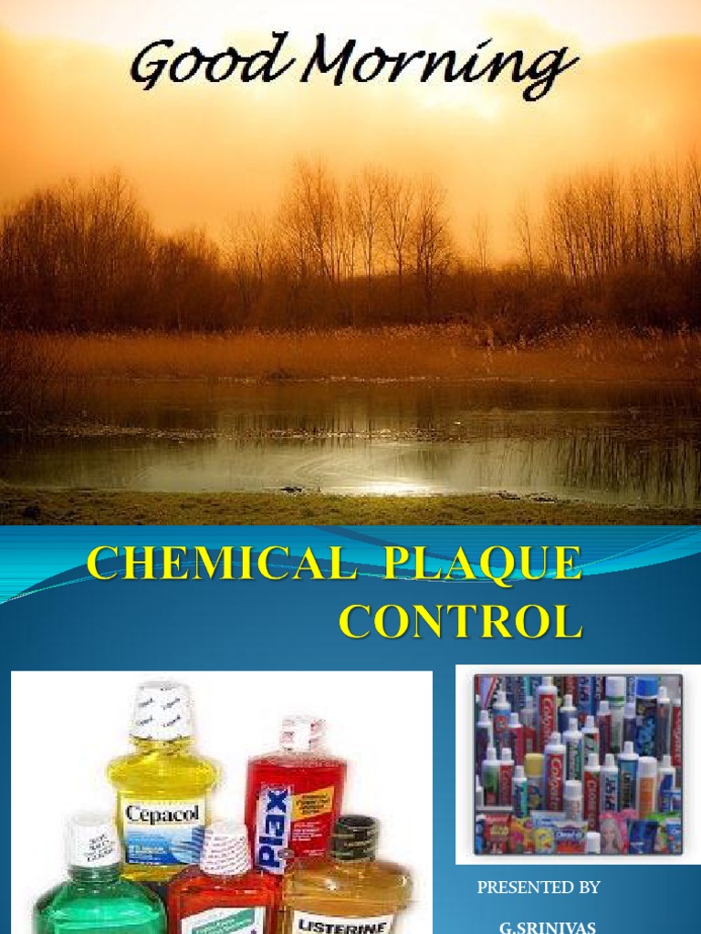 Srinu Chemical Plaque Control | PDF | Oral Hygiene | Dentistry