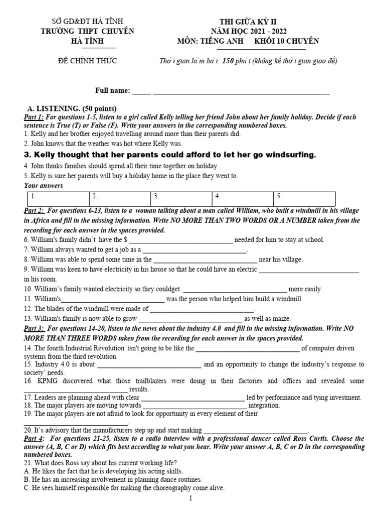 Second Mid Term Test | Download Free PDF | Feminism | Gender Studies
