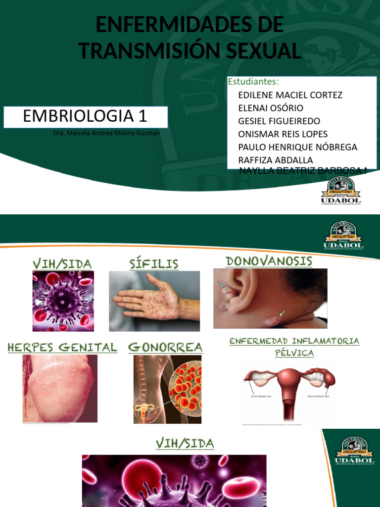 EMBRIO1 - DST's | PDF | VIH / SIDA | Infección transmitida sexualmente