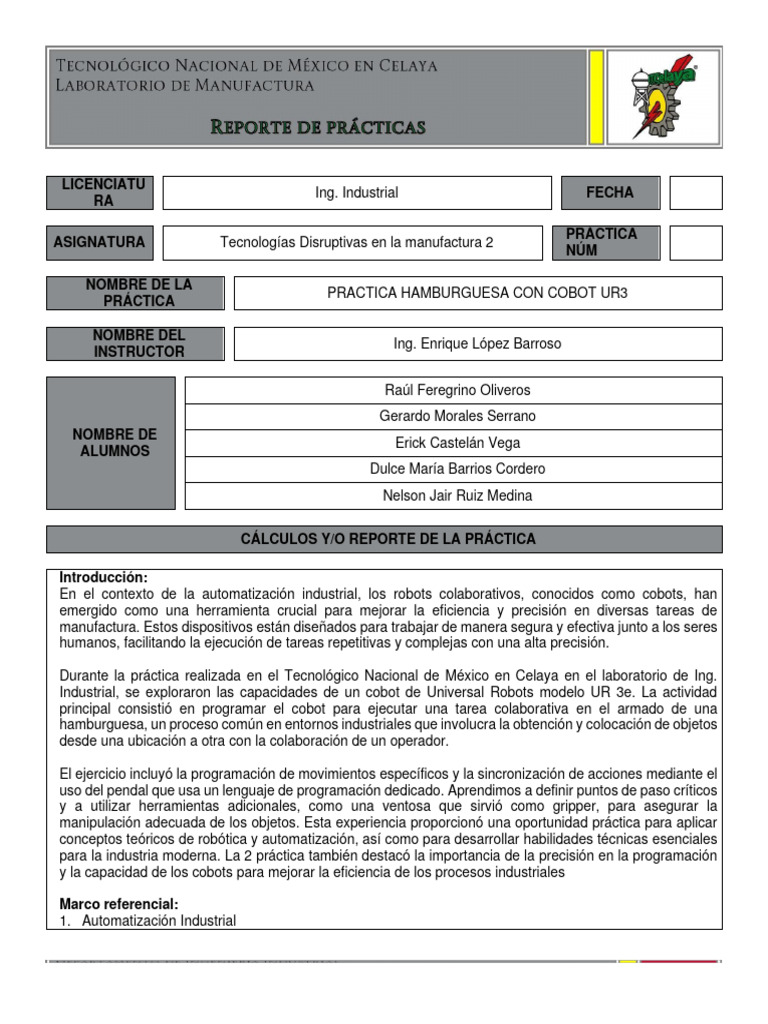 TDM2 Phacobot 11-13 Equipo#1 | PDF | Robot | Robótica
