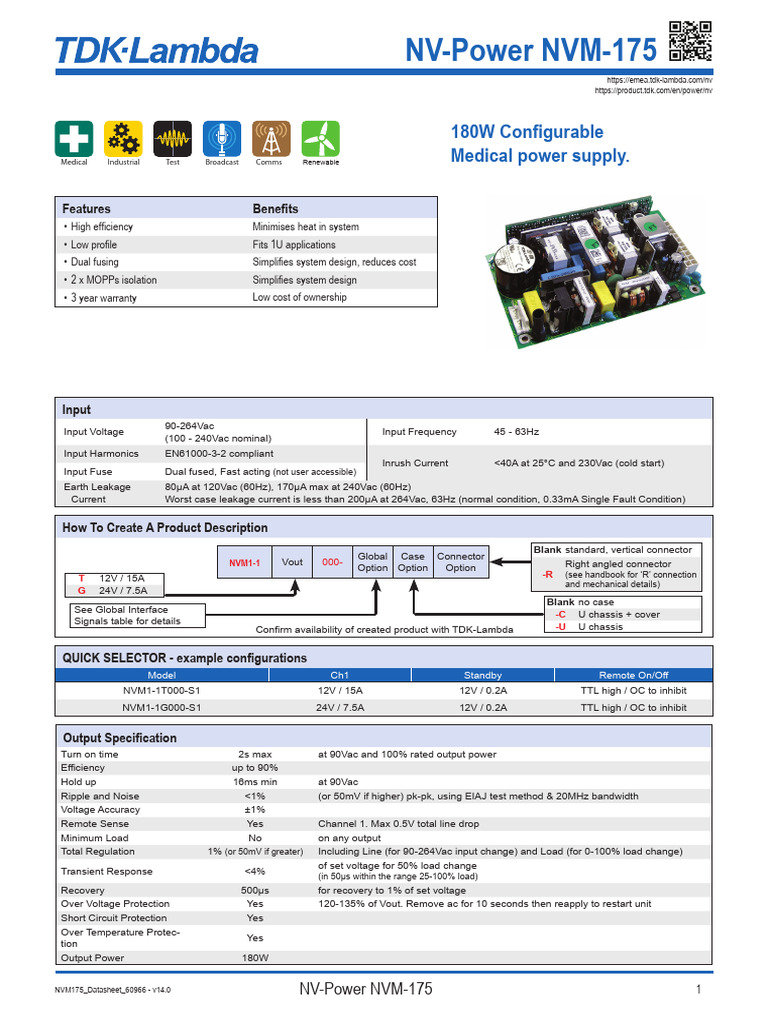 NVM100015 | PDF | Power Supply | Power (Physics)