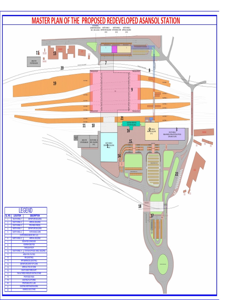 Master Plan Asansol SD Project - A0 | PDF