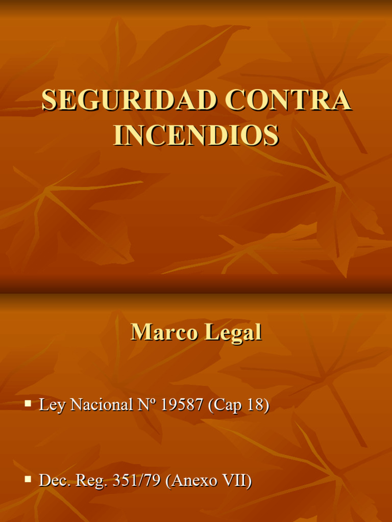 2 Seguridad - Contra - Incendios | PDF | Incendios