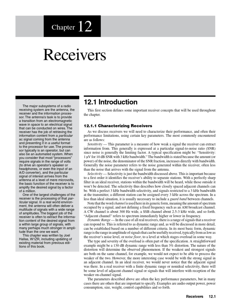 Arrl Handbook For Radio Comunications-425-688 | PDF | Detector (Radio ...