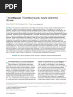 Tenecteplase: Indications and Administration | PDF | Percutaneous ...
