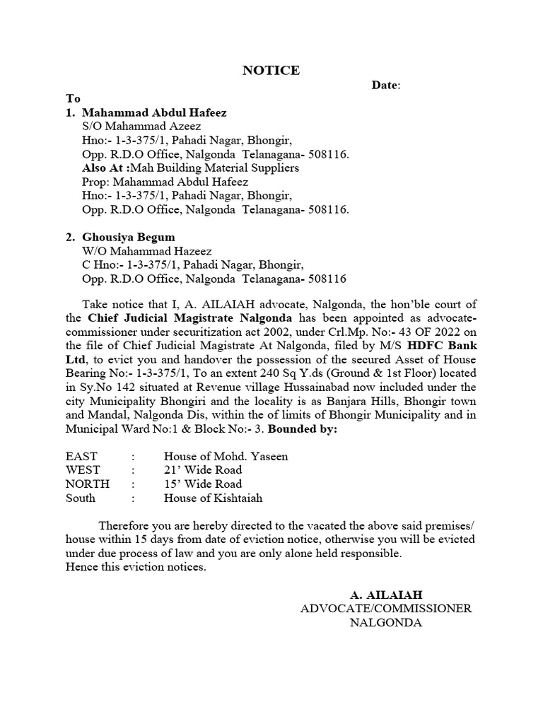 Notice New | PDF