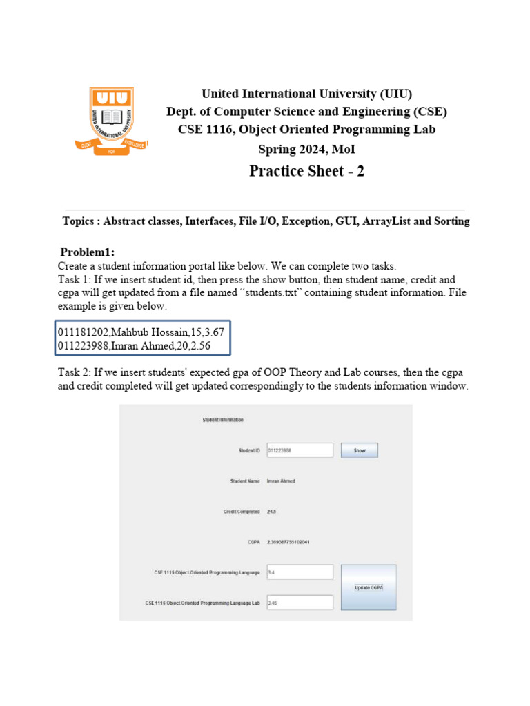 Practice Sheet 2 | Download Free PDF | Information | Computer File