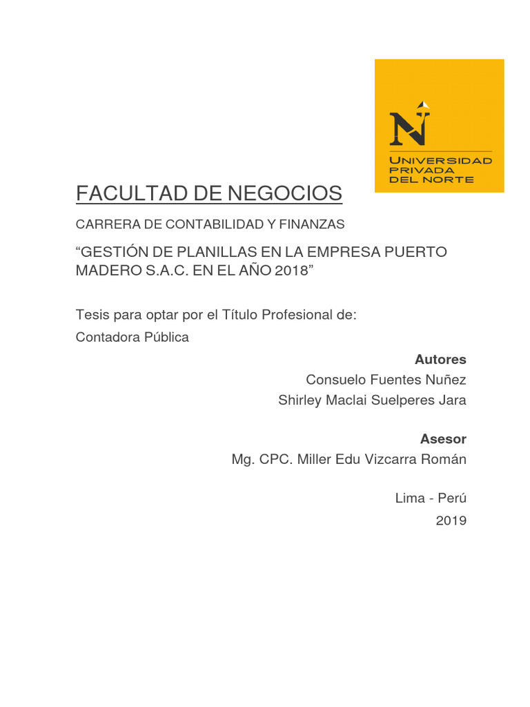 Consuelo Fuentes Nuñez-Shirley Maclai Suelperes Jara | PDF | Derecho ...