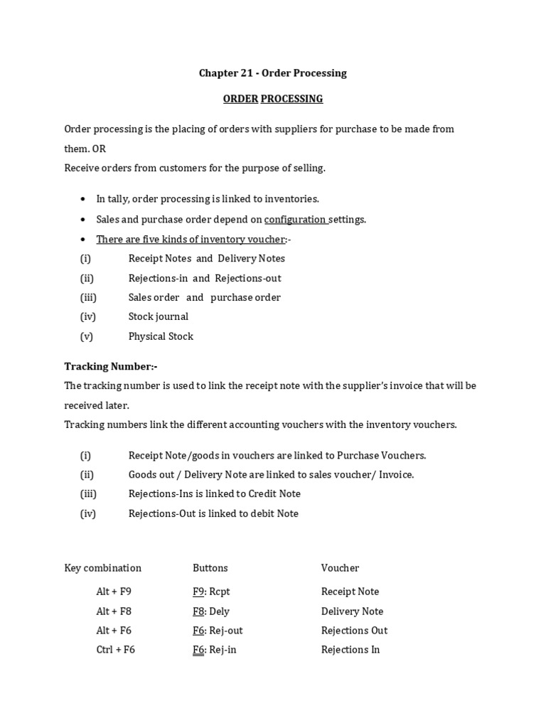 Order Processing | Download Free PDF | Currency | Receipt