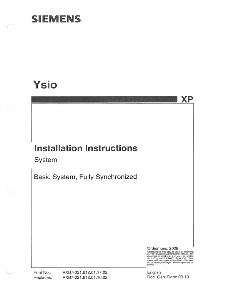 Ysio 3 | PDF