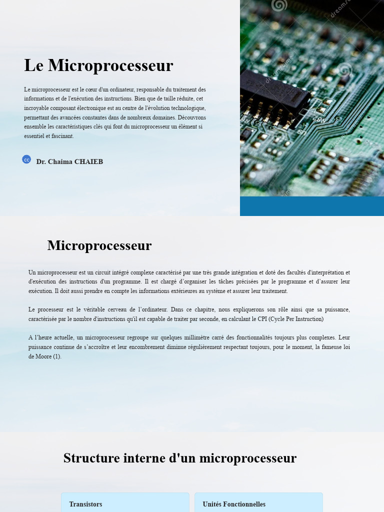 Le Microprocesseur Décrypté | PDF | Microprocesseur | Programme informatique