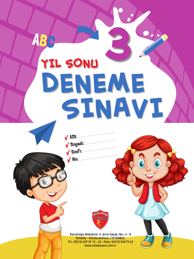 Sınıf Yıl Sonu Deneme | PDF