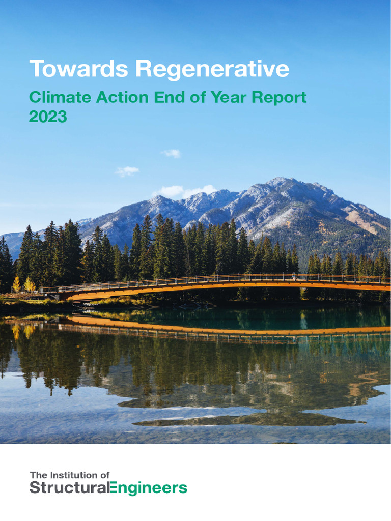 Istructe Climate Action End Of Year Report 2023 Pdf Sustainability