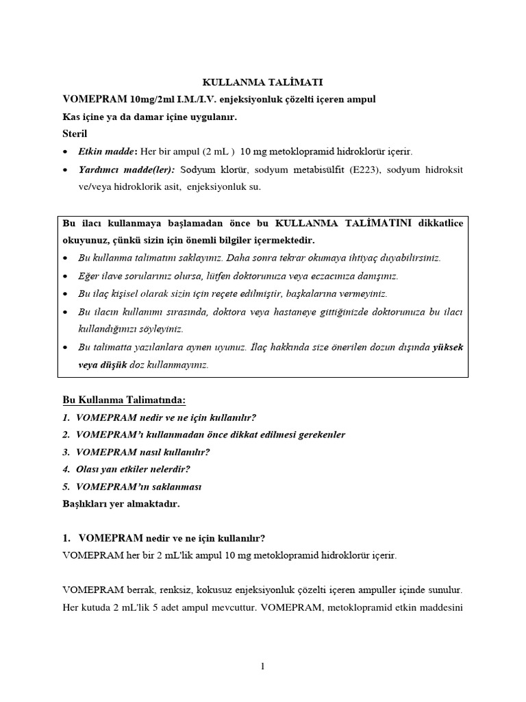 Ti̇tck Vomepram Uygun KT - PDF - 8b036c10 1c2c 4db9 84c4 042af3d97608 | PDF