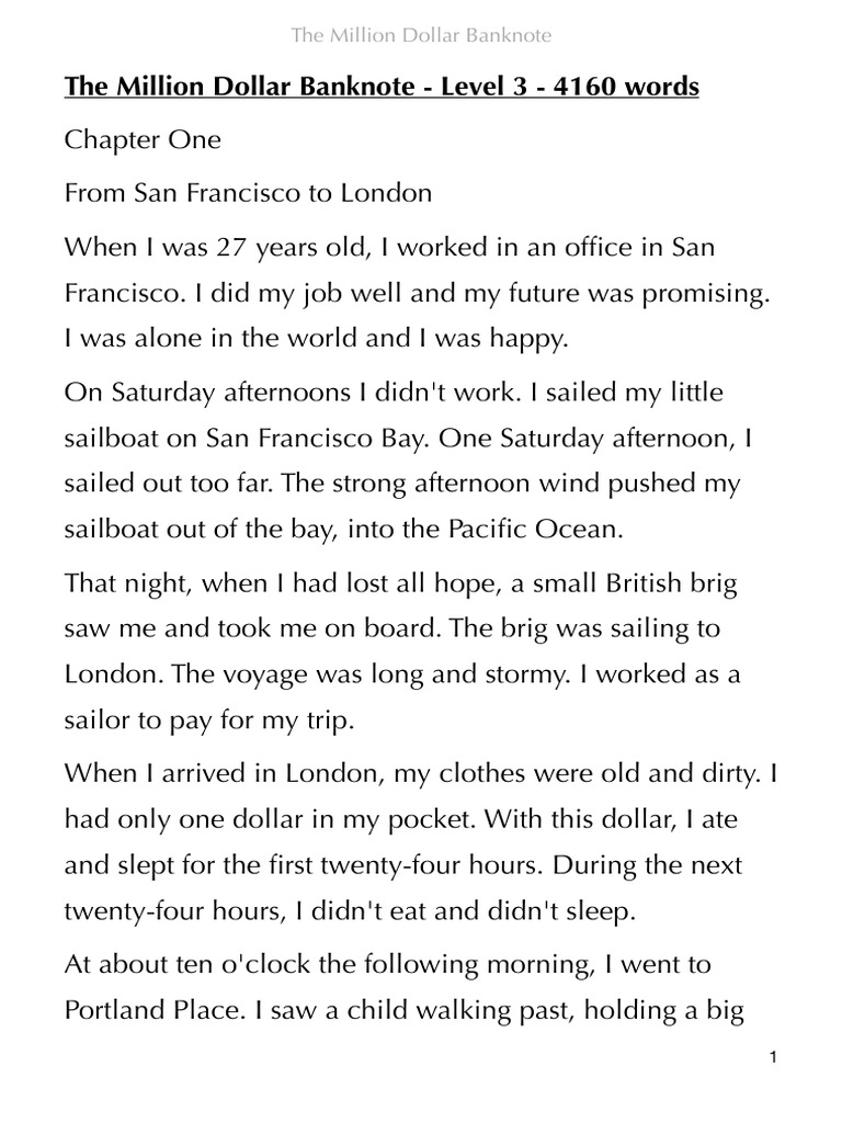 Million Dollar Banknote | PDF | Money