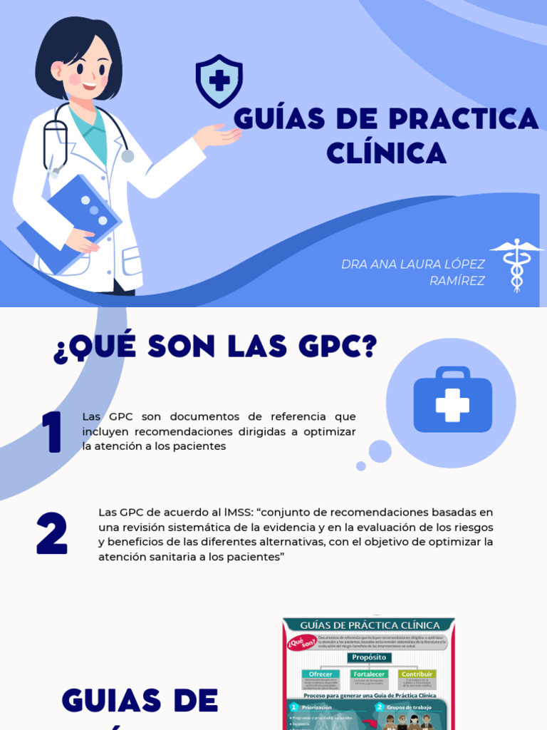 Guías de Practica Clínica - Ana - Laura - López | PDF | Seguridad del paciente | Incertidumbre