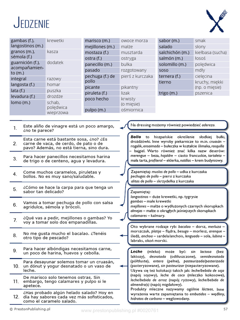 Hiszpa - Ski W T - Umaczeniach S - Ownictwo 2 B1-B2-57 | PDF