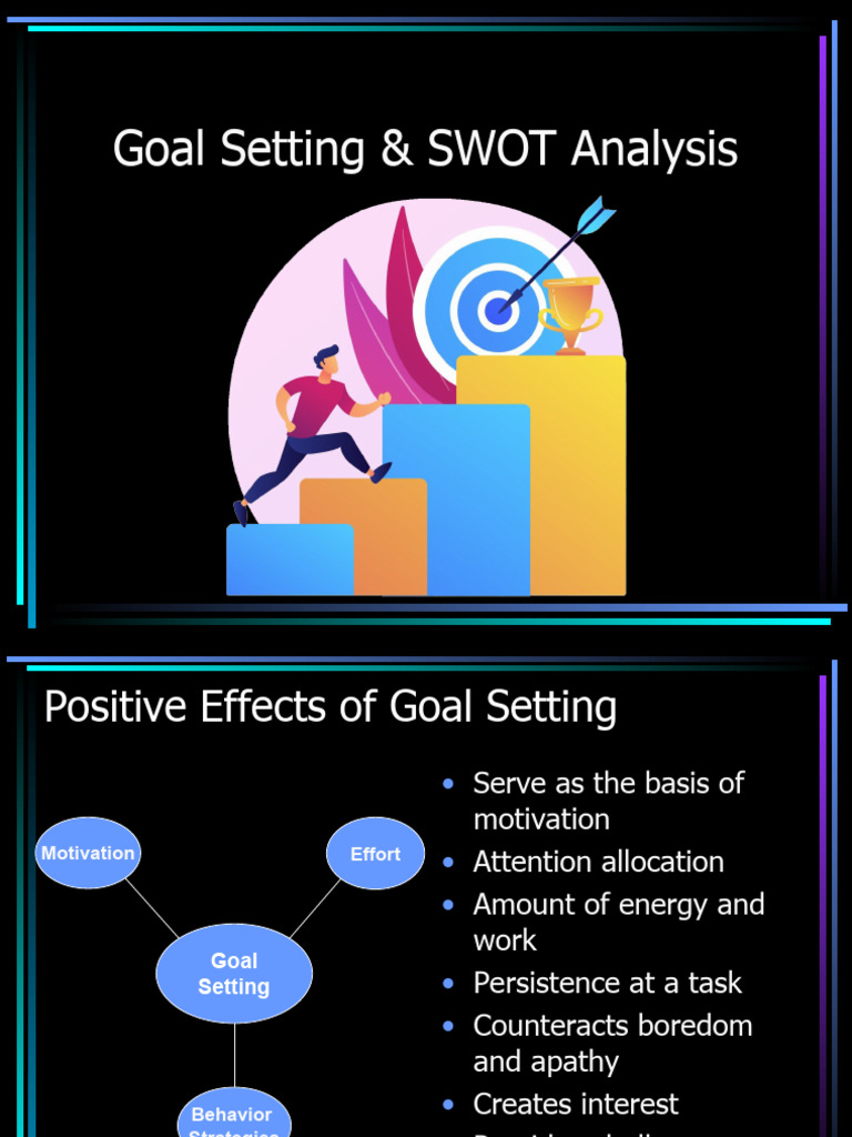 Goal Setting & SWOT Analysis | Download Free PDF | Goal | Goal Setting