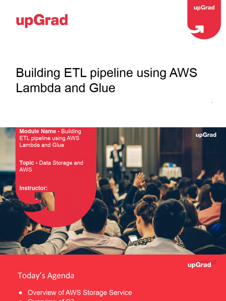 ETL Pipeline with AWS Lambda & Glue | PDF | Amazon Web Services | No Sql