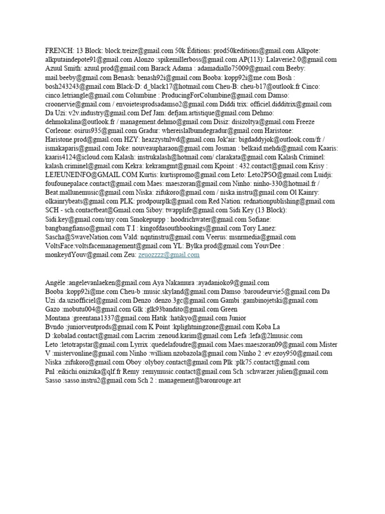 Maillis | PDF | Hip Hop | Musicians