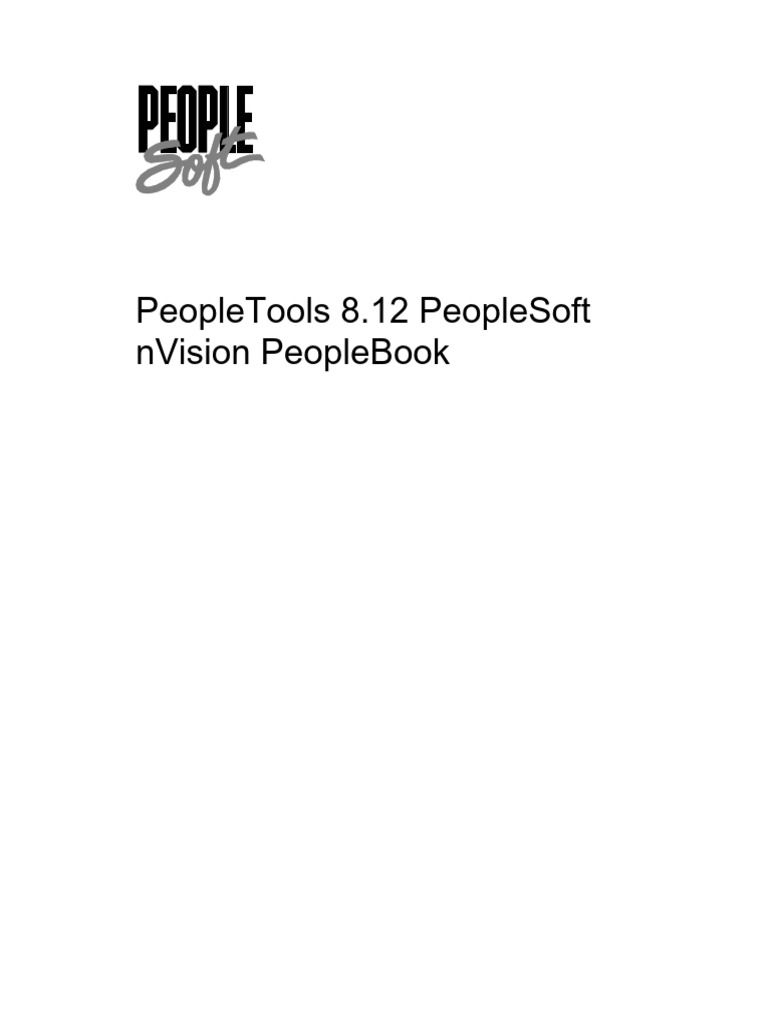 Peoplebook NVISION | Download Free PDF | Microsoft Excel | Spreadsheet