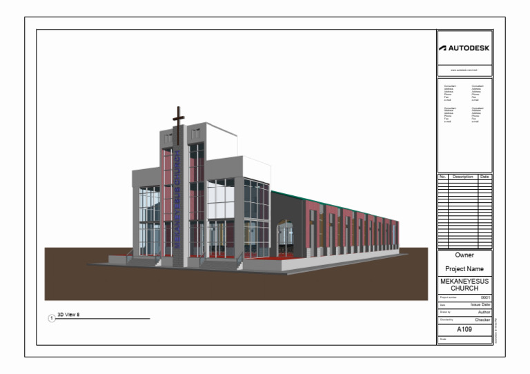 Revit Project Draft for Mekaneyesus Church | PDF