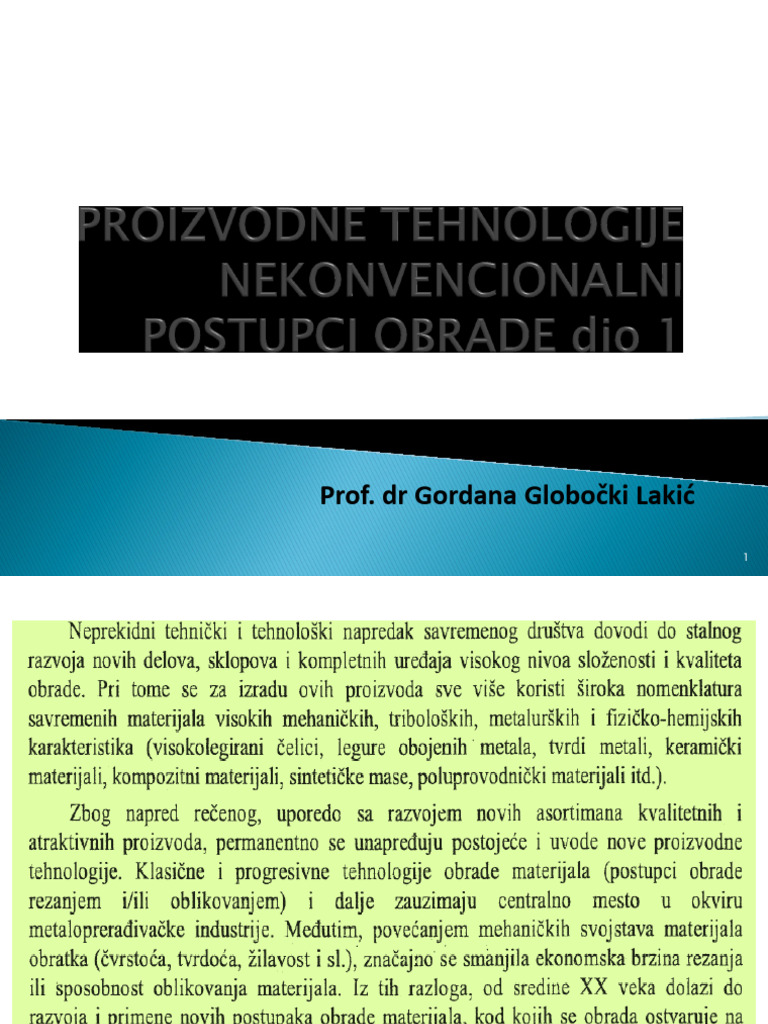 Predavanje 8 NPO 1 | PDF