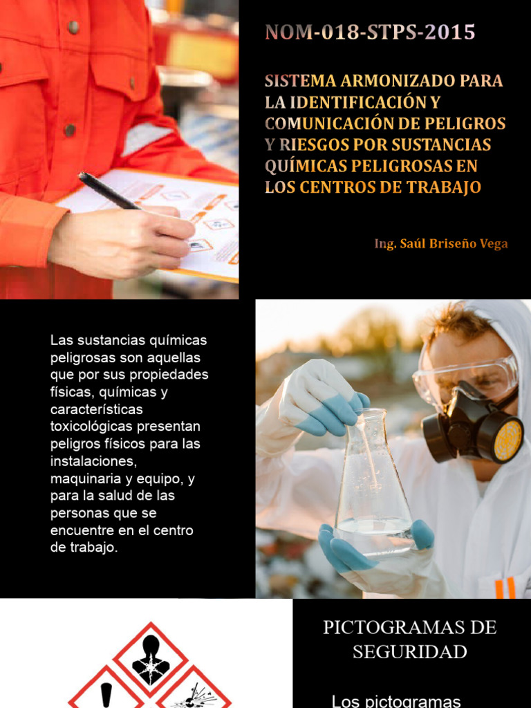 Capacitacion NOM 018 STPS 2015 | PDF | Infección | El plastico Capacitacion NOM 018 STPS 2015 | PDF | Infección | El plastico