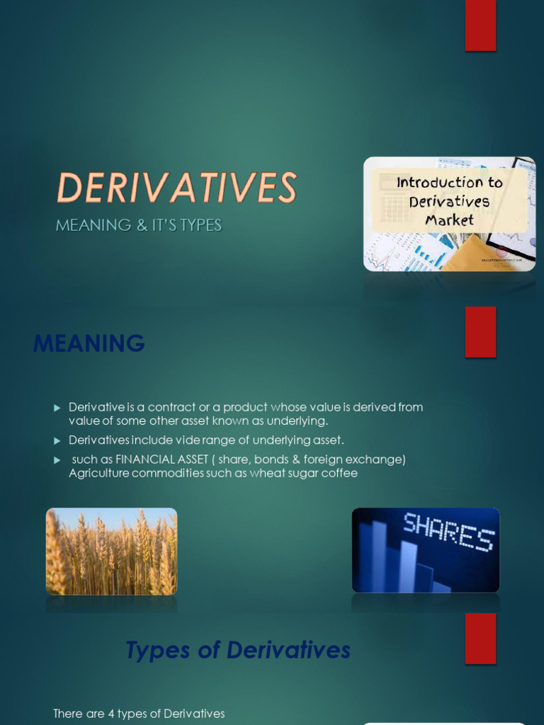 Derivatives Basic | PDF
