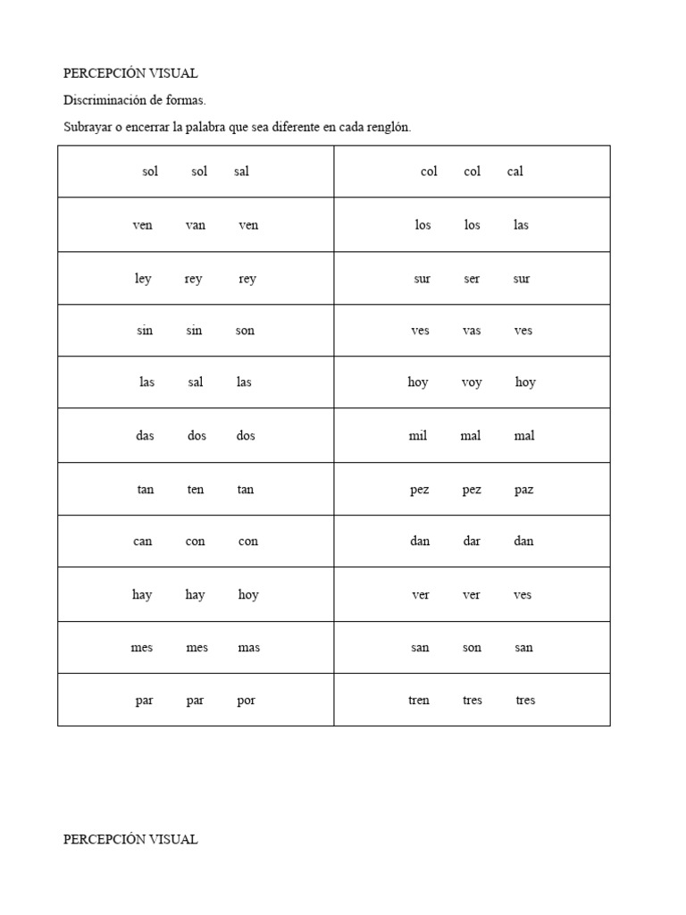 Ejercicios Hurganito | PDF | Discriminación