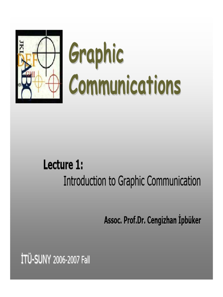 Introduction to Graphic Communication | PDF | Technical Drawing ...