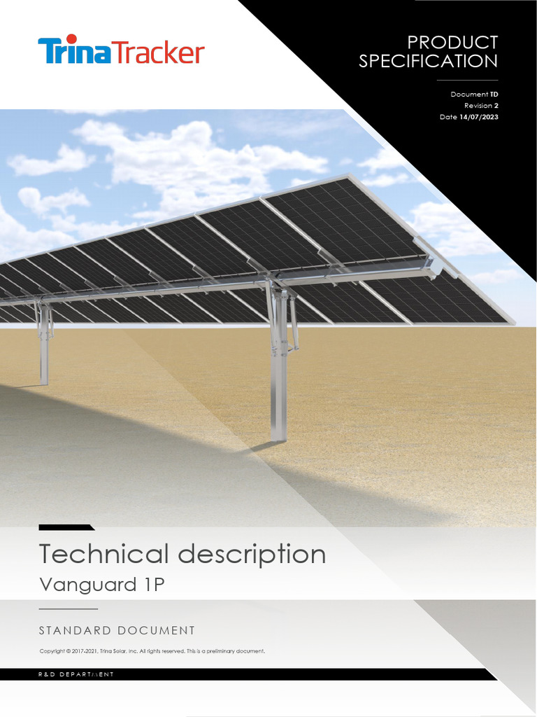Vanguard 1P Technical Specification | PDF | Power Supply