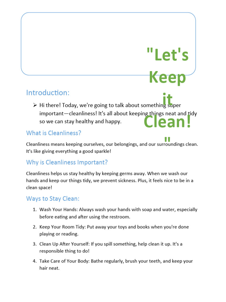 Clean Less | PDF