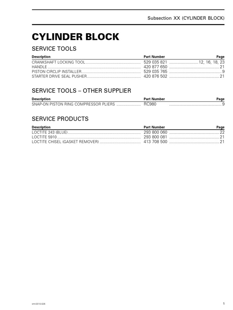 Cylinder Block | PDF | Piston | Cylinder (Engine)