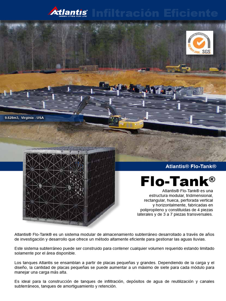 Flotank Atlantis Matrix | PDF | Tanques | Agua