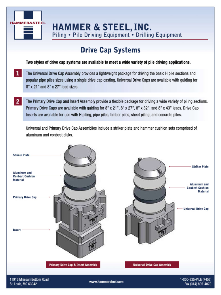 Pile_Driving_Cap_Parts | PDF