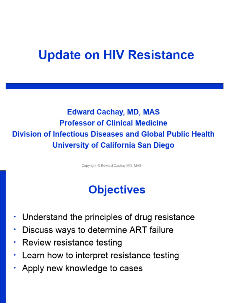 4.2 ARV-124-HIV Resistance - Cachay - EN V1.0 | PDF | Amino Acid ...