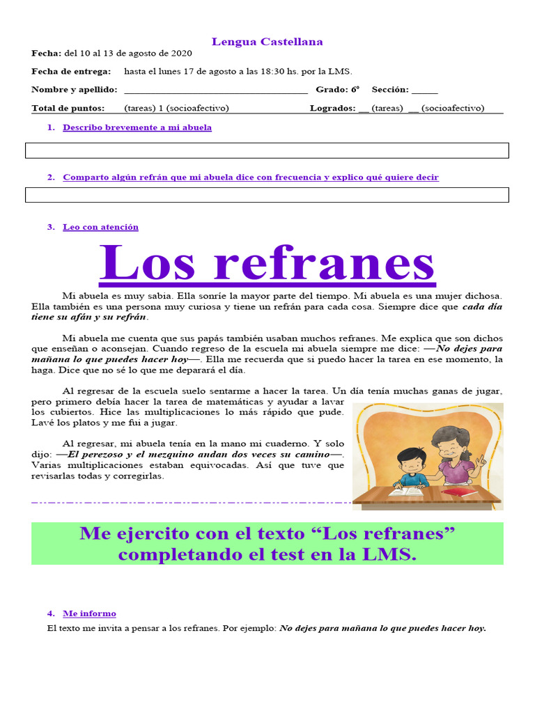 Refranes y Sabiduría de Abuelas | PDF | Palabra | Lingüística