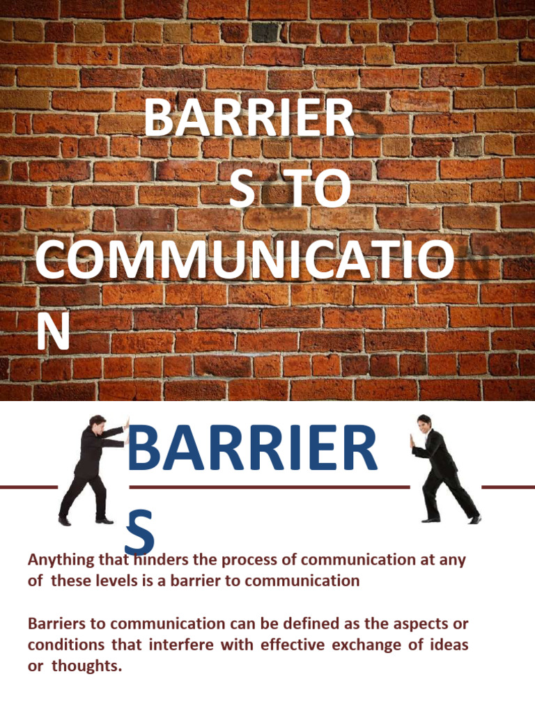 Communication Barrier | Download Free PDF | Cross Cultural ...