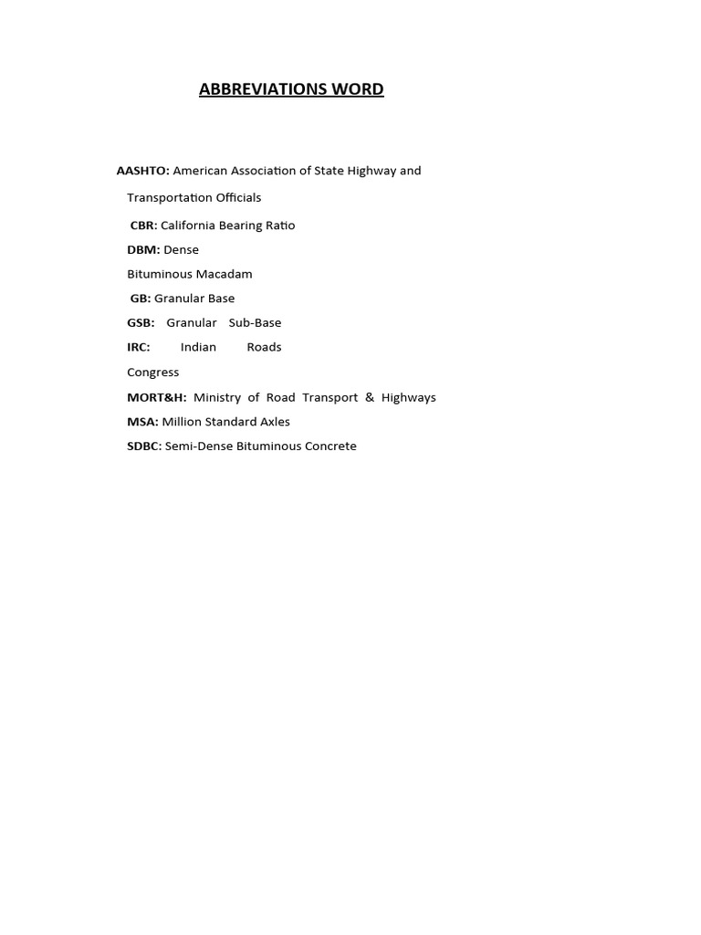 Chitru Synopsis | PDF | Road Surface | Strength Of Materials