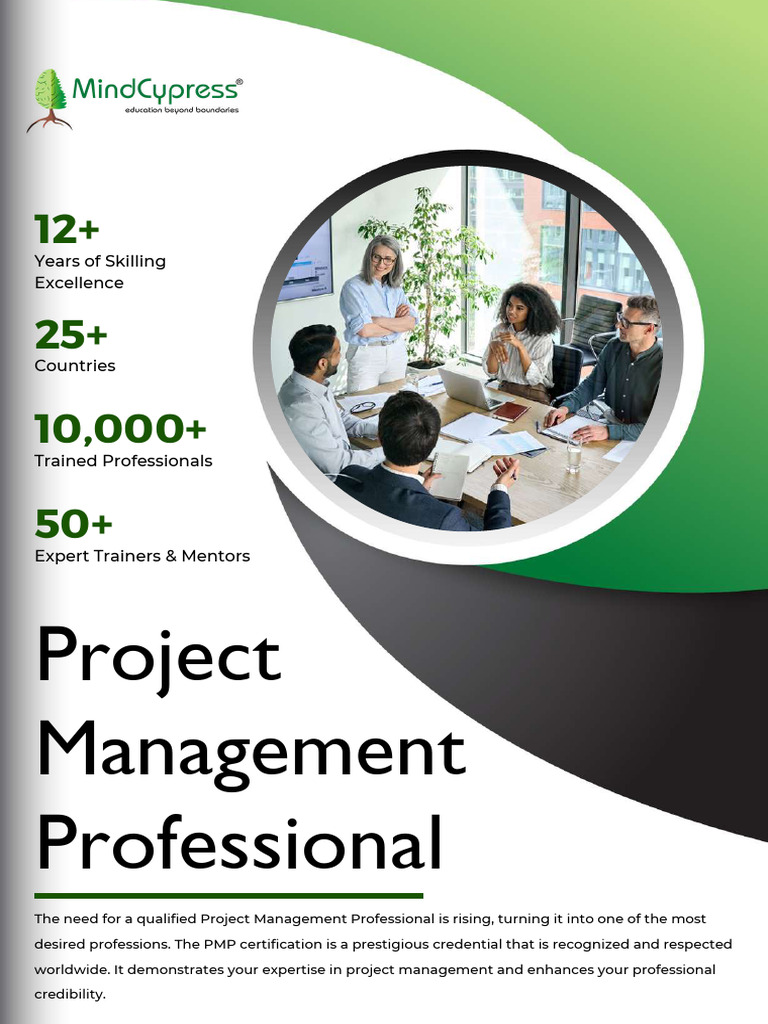 PMP Brochure-2 | PDF | Project Management | Project Management Professional