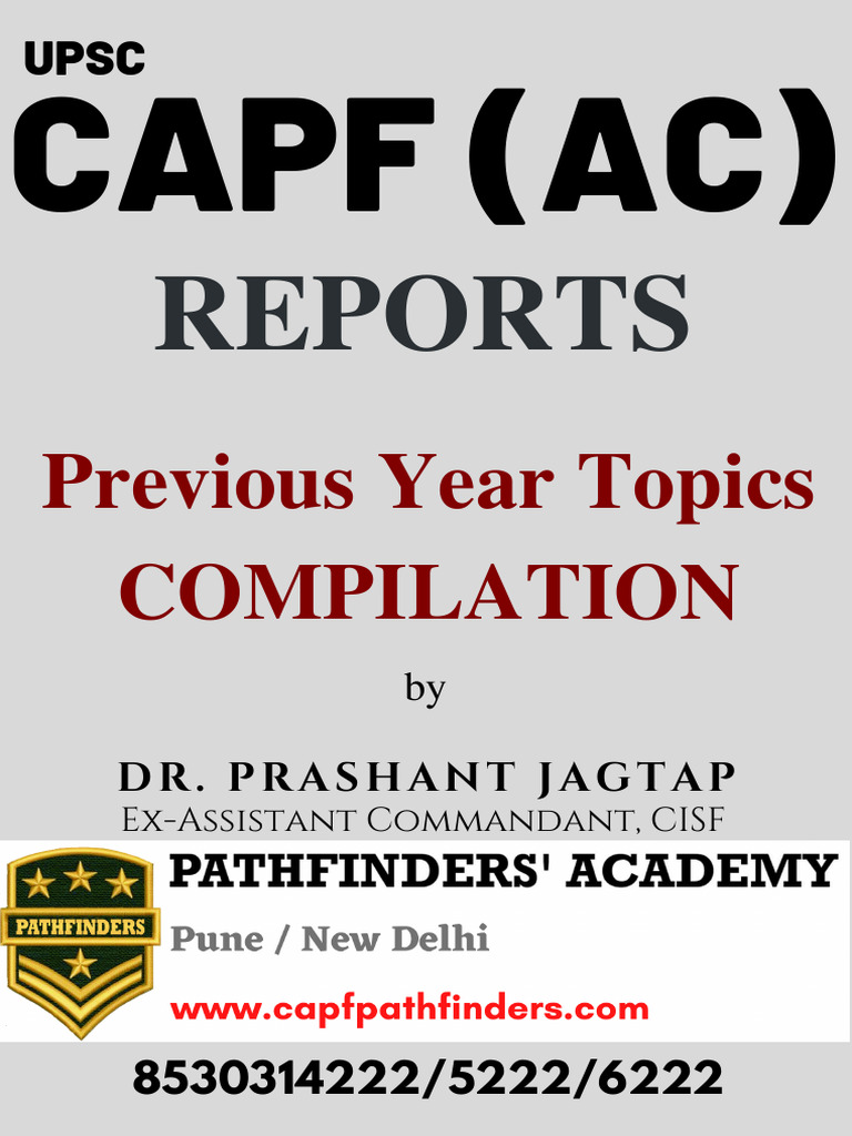 REPORTS - Pre. Yr. Topics Compilation | PDF | Violence