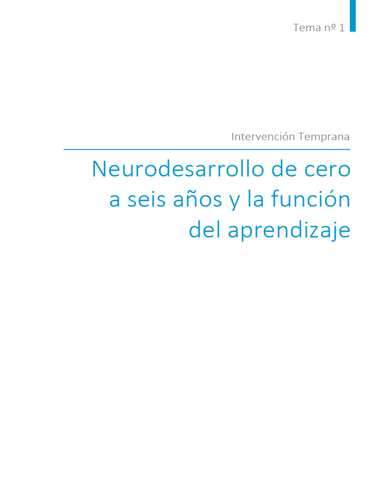 Tema 1 | PDF | Neurona | Cerebro