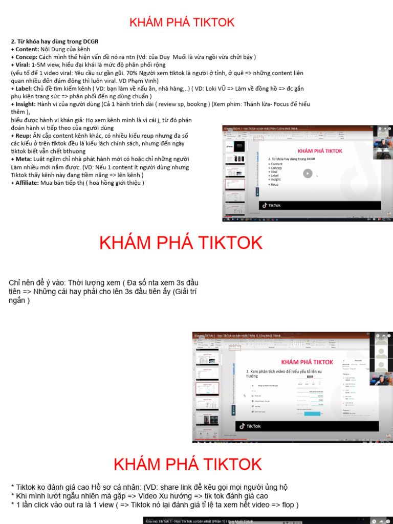 Khám Phá Tiktok (1911.Dm) | PDF