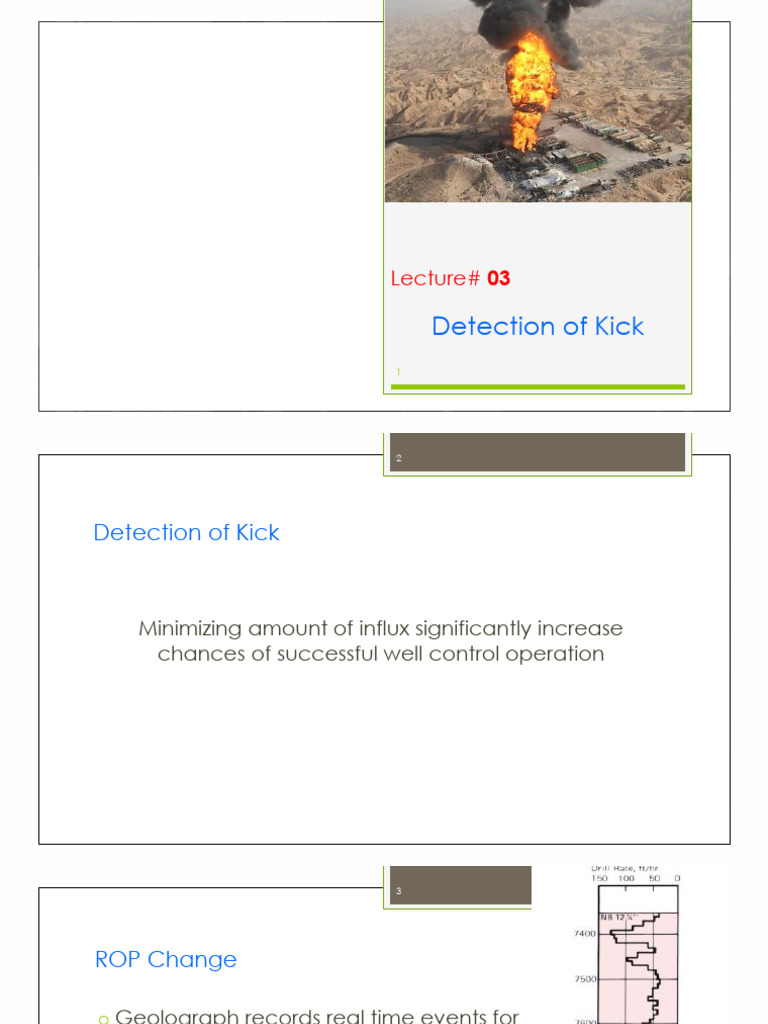 03 - Detection of Kick | Download Free PDF | Casing (Borehole) | Buoyancy