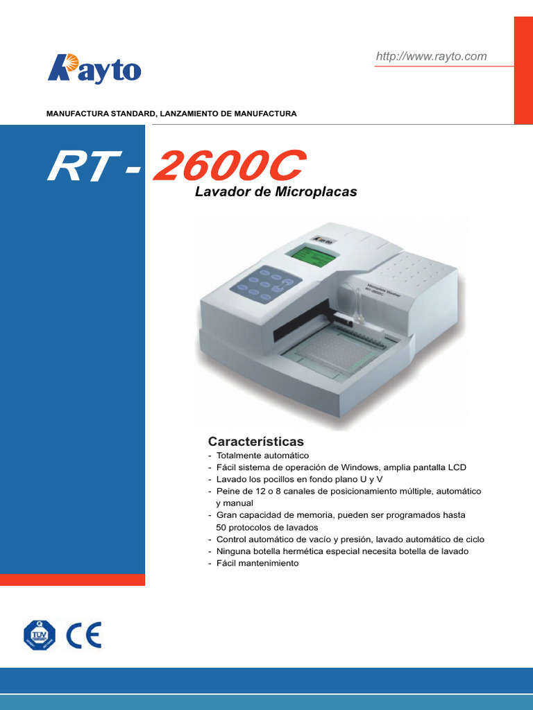 Catalogo Lavador Elisa RT 2600C | PDF | Informática | Ingeniería Informática