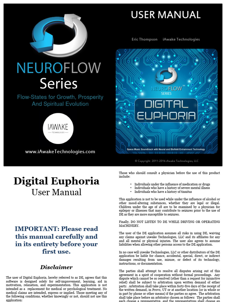 Digital Euphoria User Manual | PDF | Mp3 | Data Compression